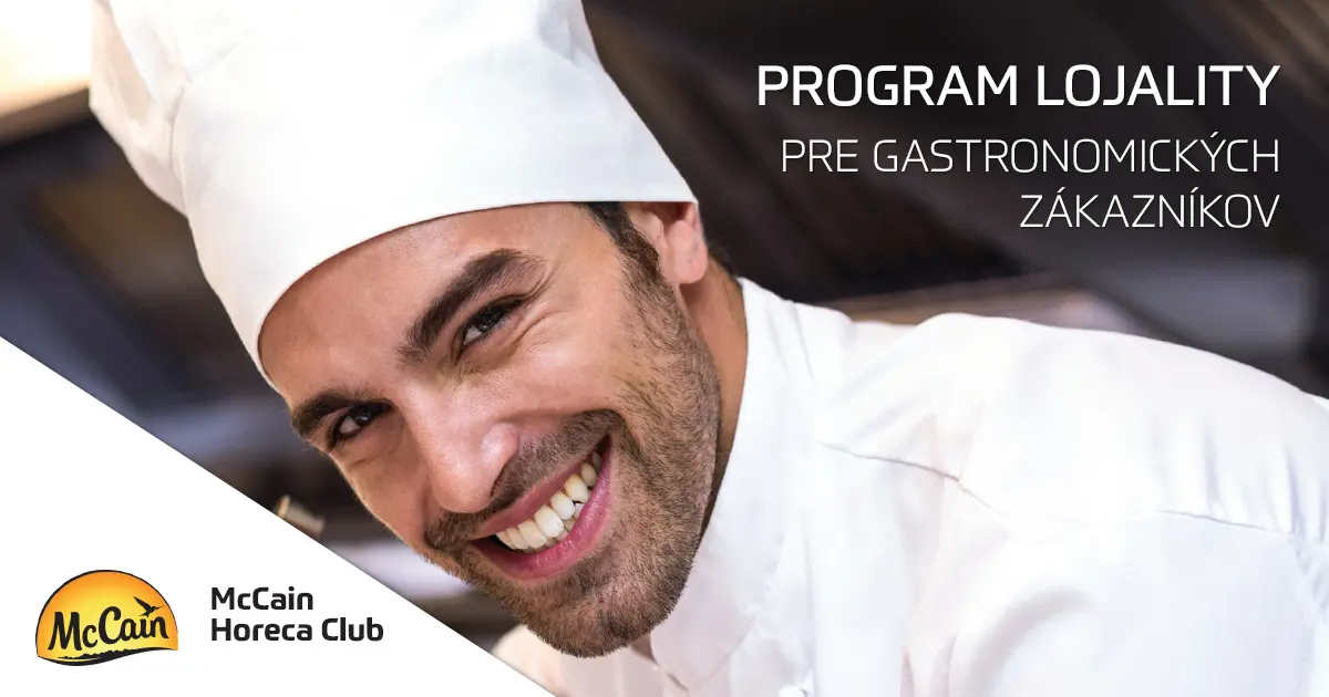 McCain Horeca Club na Slovensku